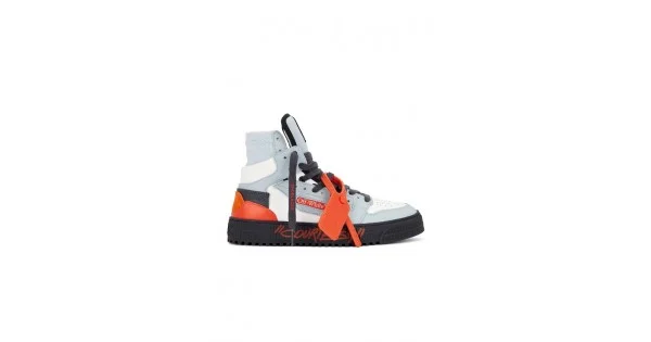 Sneakers OFF WHITE, 3.0 Off Court Courtesy Sneaker, Light Blue & Orange ...