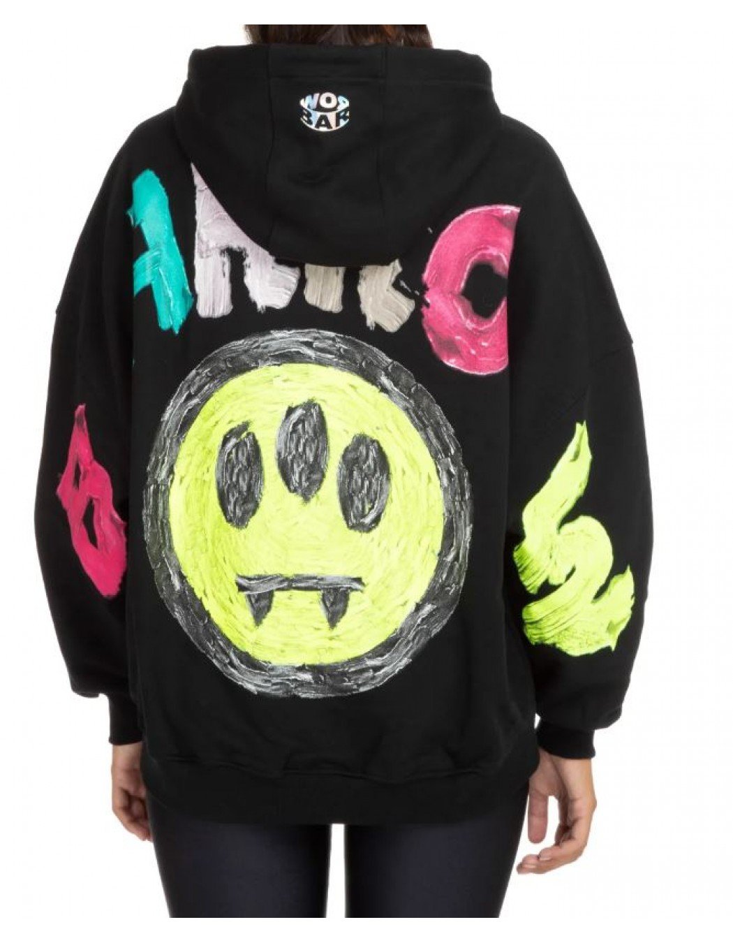 Hanorac BARROW, Graffiti Smiley, Black - 032893110 - Capodopera12