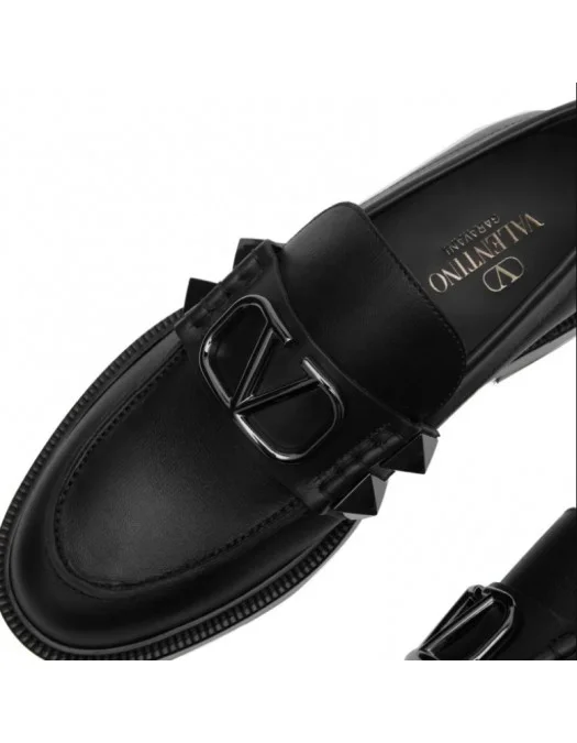 Pantofi VALENTINO GARAVANI, Logo Metalic, 4Y2S0G20PEW0NO ...