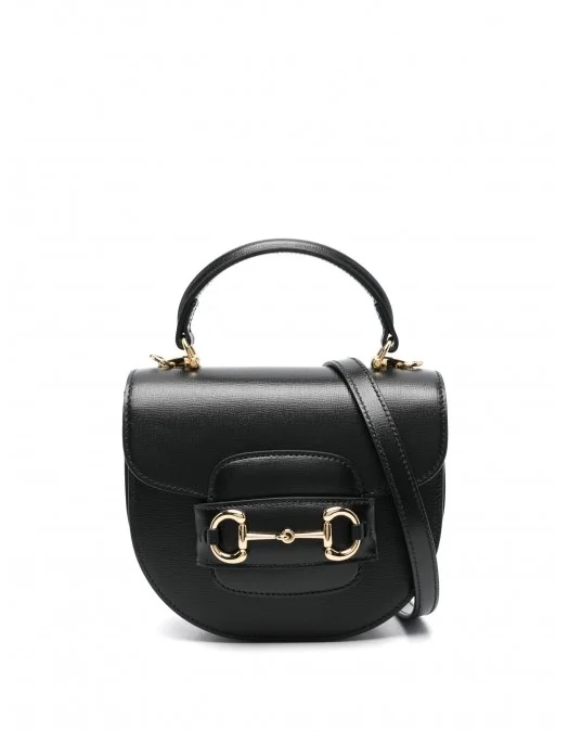 Geanta GUCCI, Tote, Small, Horsebit 1955 Design, Black ...