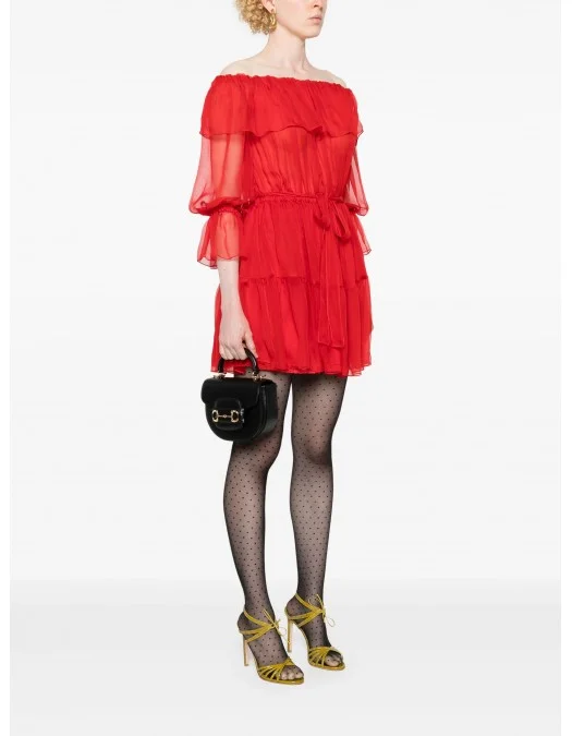 Geanta GUCCI, Tote, Small, Horsebit 1955 Design, Black ...