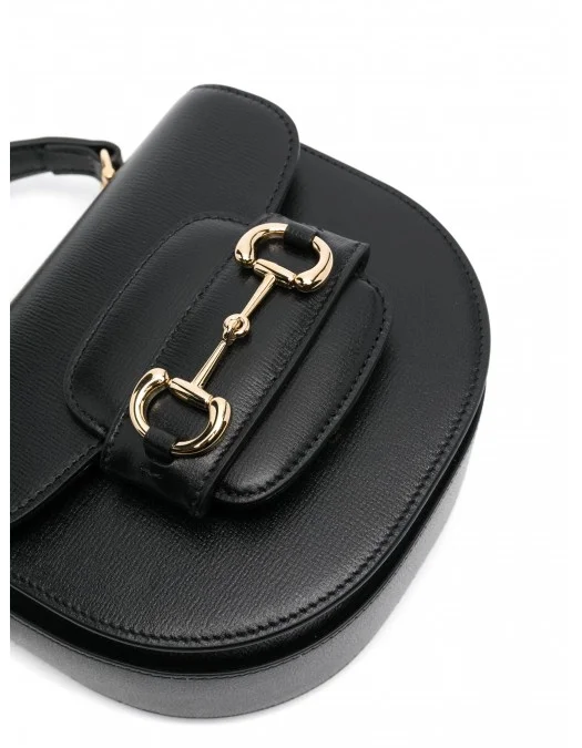 Geanta GUCCI, Tote, Small, Horsebit 1955 Design, Black ...