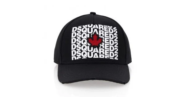 Sapca Dsquared2, Logo si frunza rosie - BCM041705C000012124