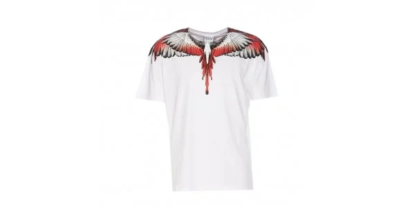 Tricou Marcelo Burlon, Multicolor Wings, CMAA056S24JER0010125 ...