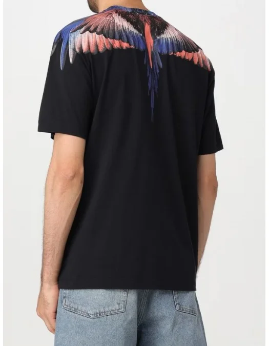 Tricou Marcelo Burlon, Grizzly Wings, CMAA056S24JER0011025 ...