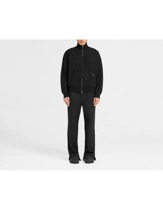 Jacheta REPRESENT, Knitted Initial Track, Logo, Black - INM10001201 ...