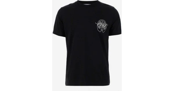 Tricou OFF WHITE, Black Arrows, Negru - OMAA027S23JER0071001 - Capodopera12