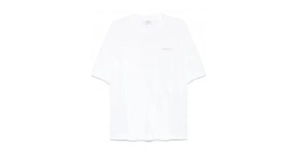 TRICOU OFF WHITE, Barber Arrow, Cotton, White - OMAA120S25JER00G0142 ...
