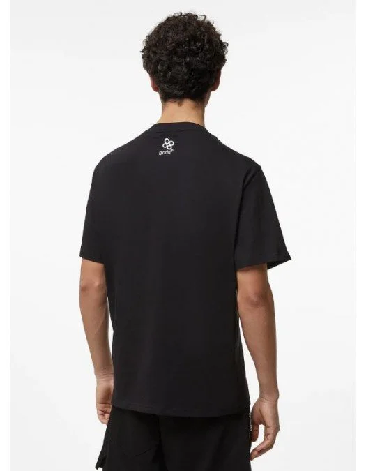 Tricou GCDS, Reflective Print, Black - SS23M13065402 - Capodopera12