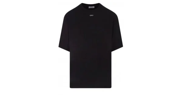 Tricou OFF WHITE, Print Double Moon, Negru - OMAA120F23JER0101001 ...